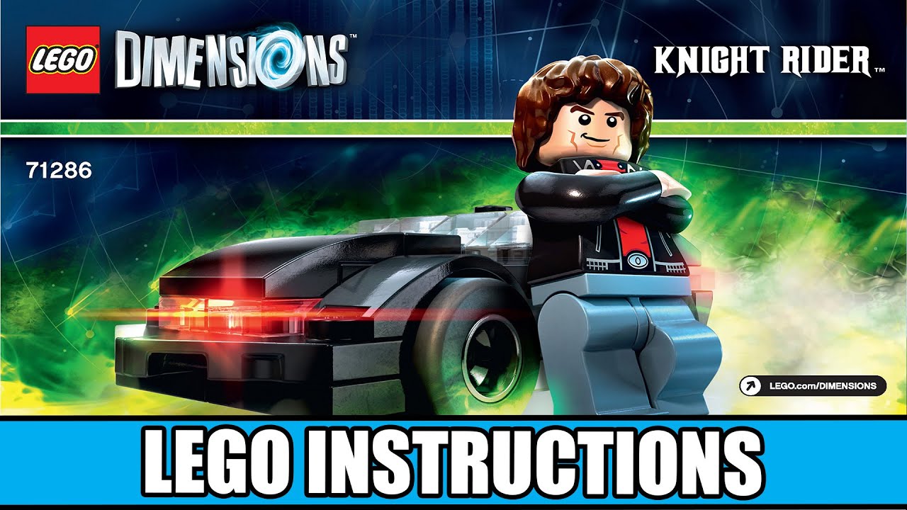 LEGO Instructions - Dimensions - 71286 - Knight Rider Fun Pack - YouTube
