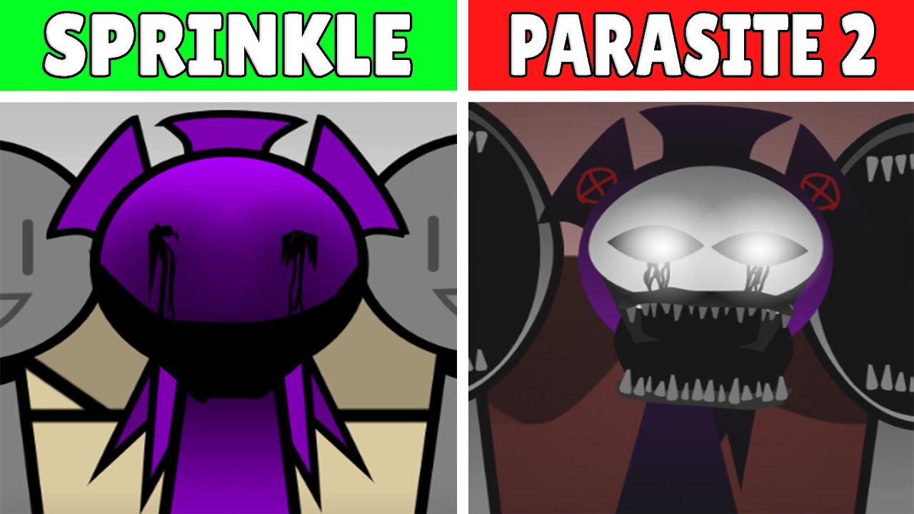 Incredibox Sprunki: Sprinkle Parasite 2 - Normal vs Horror Version (NEW ...