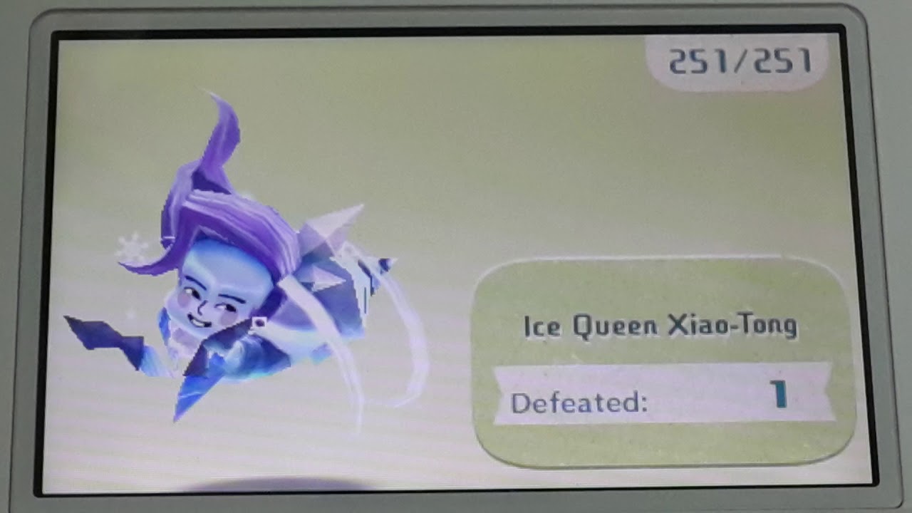 Miitopia - Boss Collection: Ice Queen Xiao-Tong - YouTube