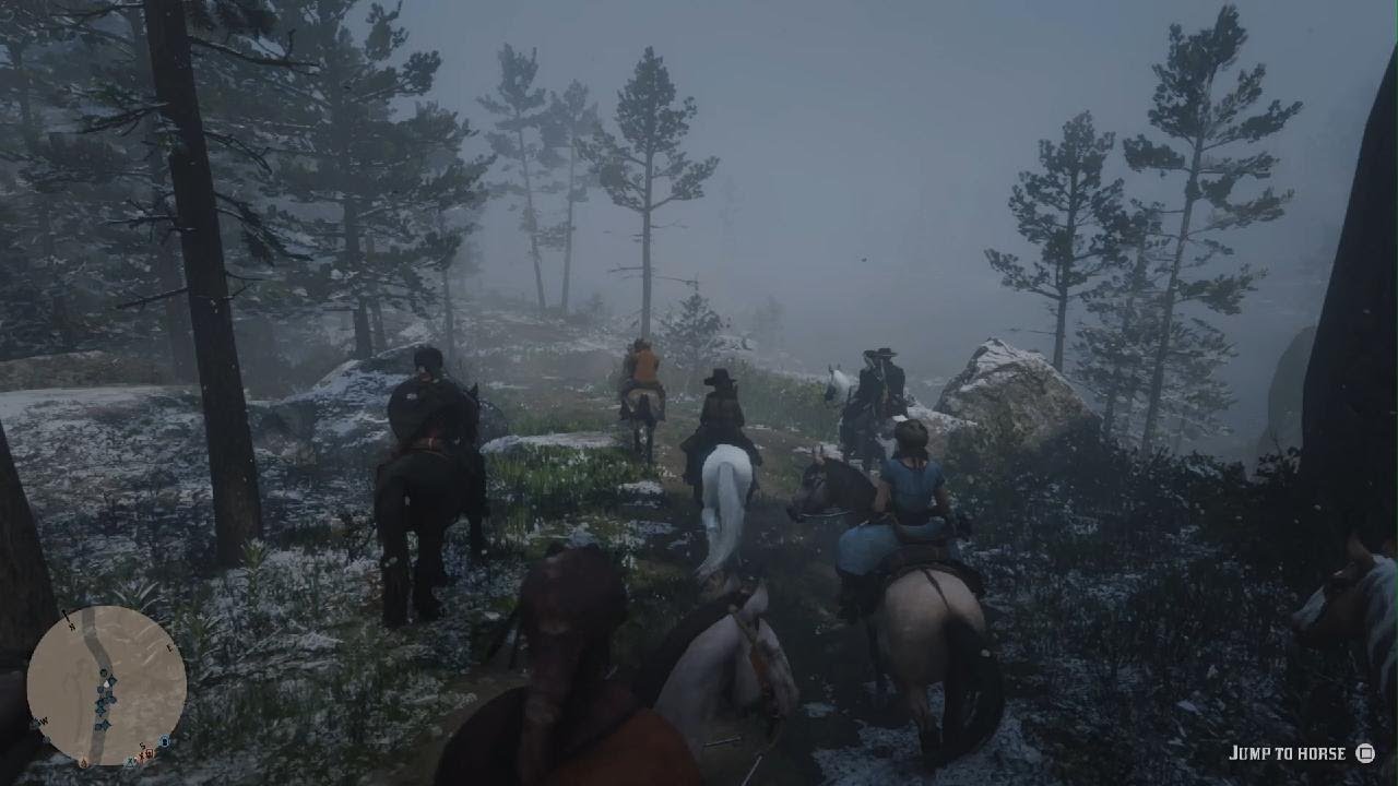 RDR2 - NPC Trail Ride Pt 2 - YouTube