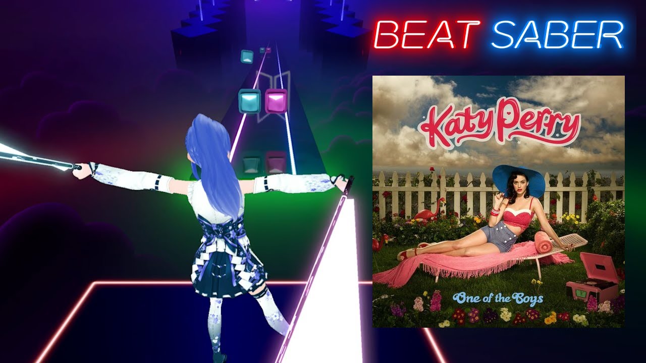 Beat Saber 🟥🟦 "I kissed a Girl" and I liked it [Full Body Tracking ...