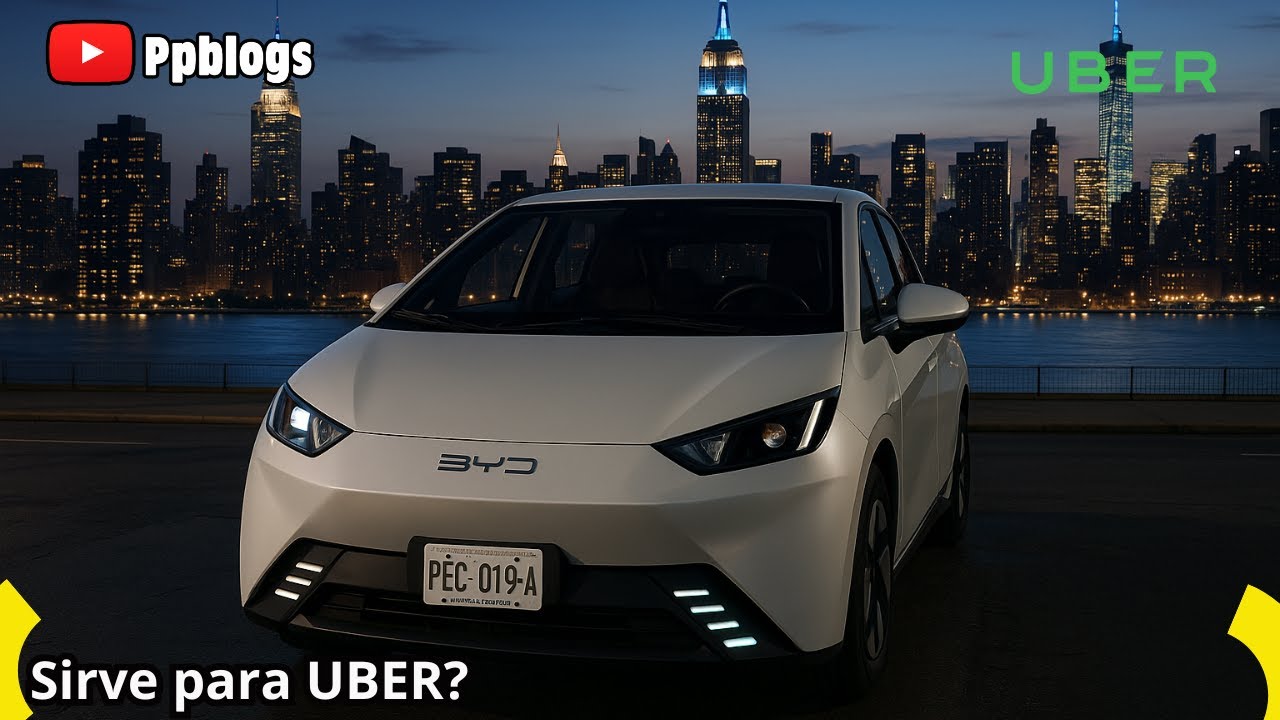 ¿El BYD Dolphin Mini sirve para UBER? ¡Lo probamos a fondo! - YouTube