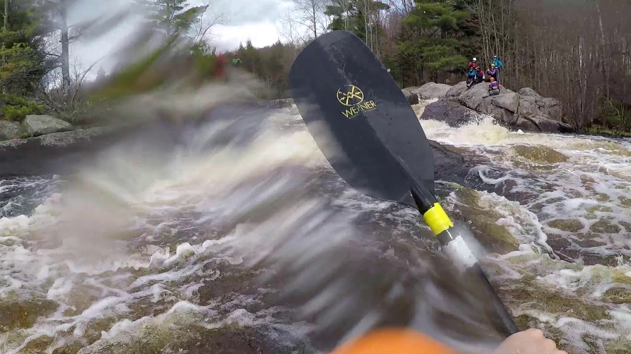 R: Paddling the South Fork of the Flambeau river in Wisconsin, U.S ...