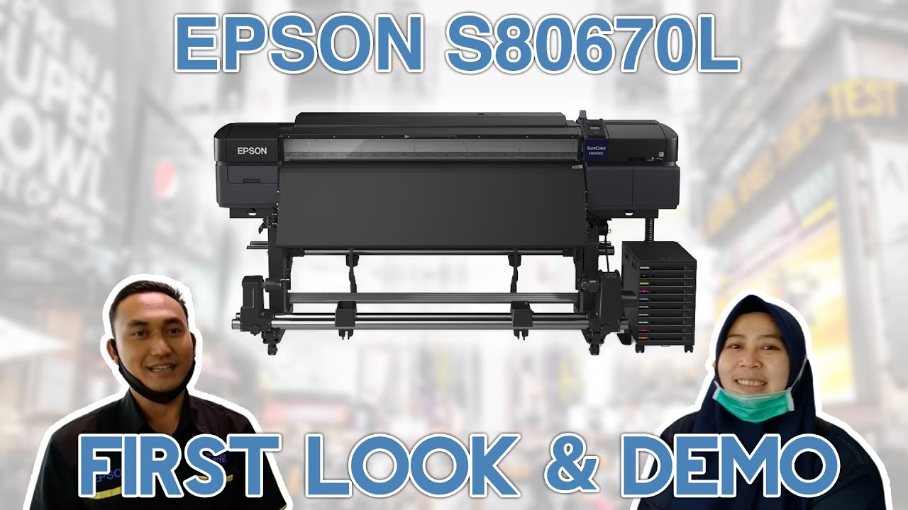 Epson S80670L - FIRST LOOK & DEMO - YouTube