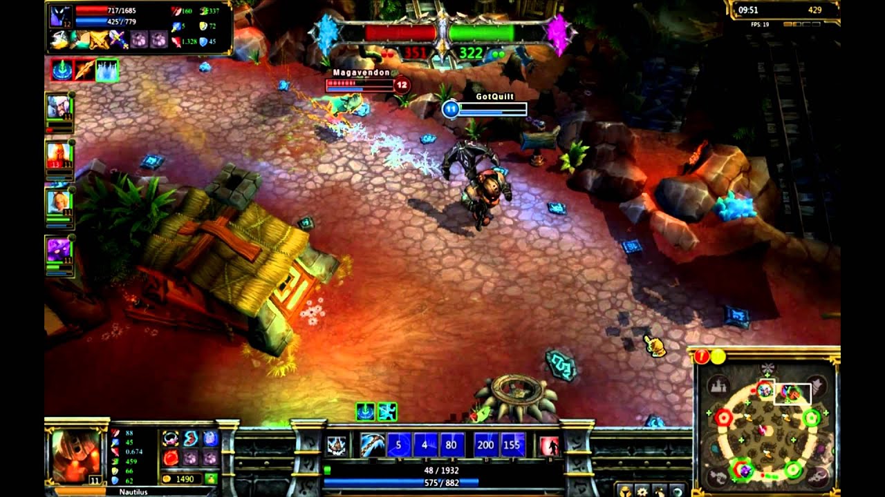 Nautilus Man Mode- League of Legends - YouTube