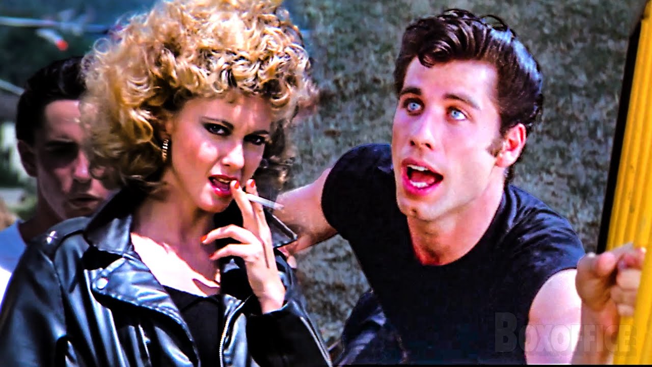 2 escenas que hicieron legendaria a Grease 🌀 4K - YouTube