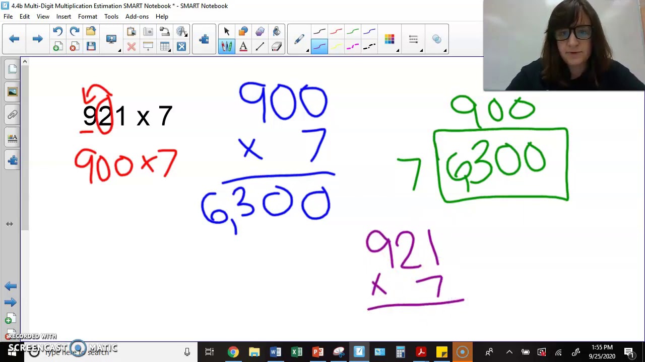 Multi Digit Multiplication Estimation - YouTube