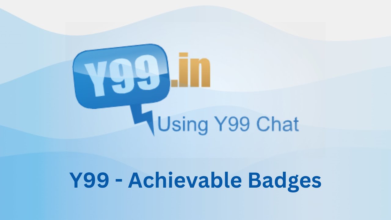 Y99 - Achievable Badges - YouTube