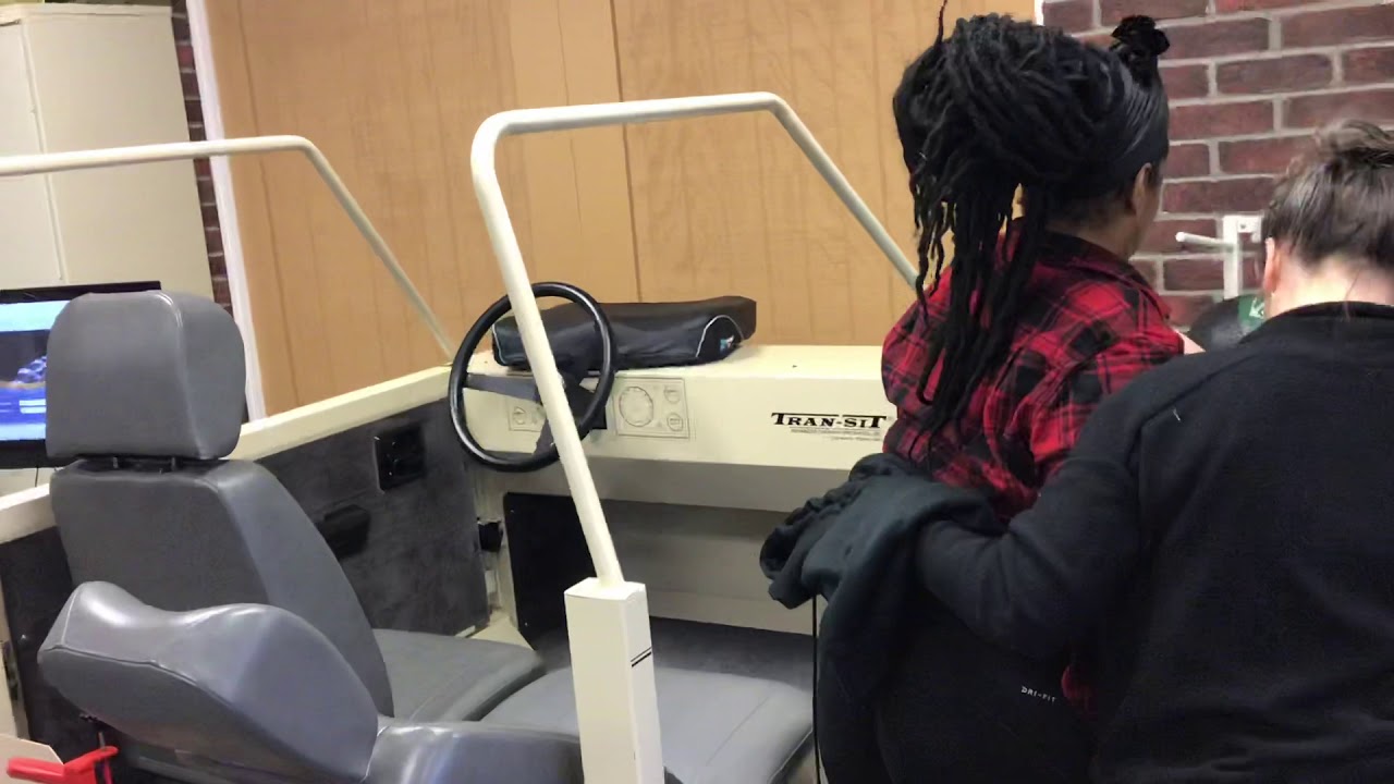 Day 19 learning to get in a car - YouTube