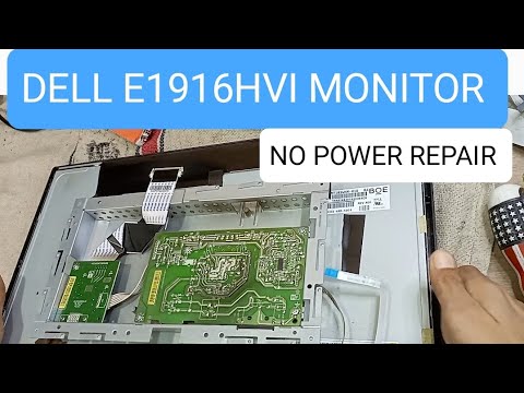 dell monitor no power ! dell power supply repair #dell #dellcomputer # ...