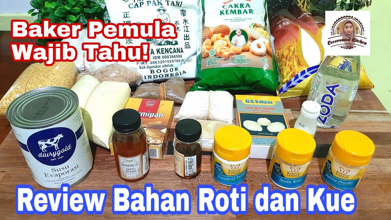 Review Bahan Roti Dan Kue Yang Wajib Diketahui Pemula Youtube