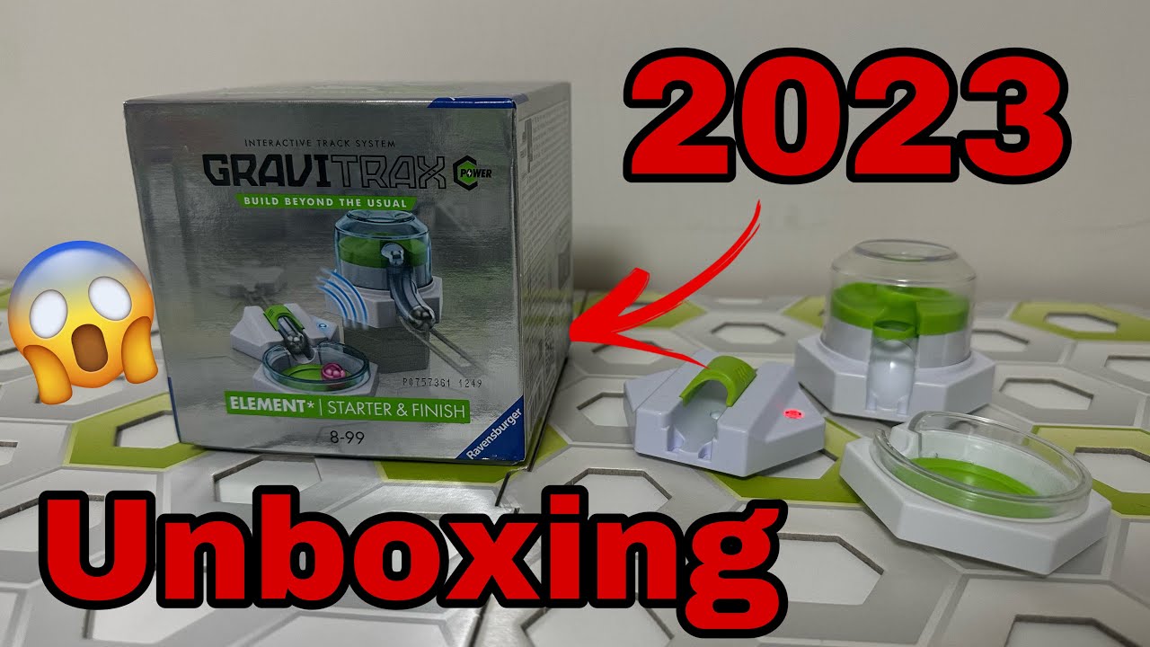 GraviTrax POWER Element Starter&Finish Unboxing😱 NEUHEIT 2023 - YouTube