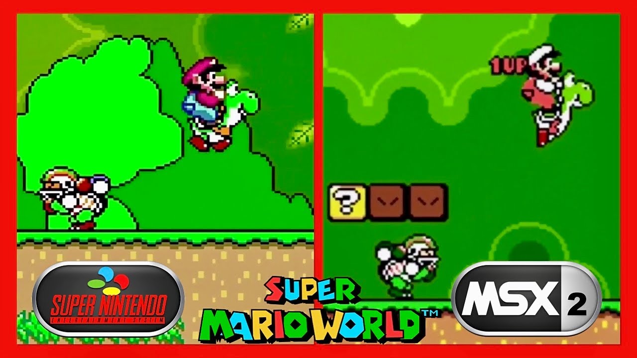 Super Mario World SNES vs. MSX - Which is Better? - YouTube