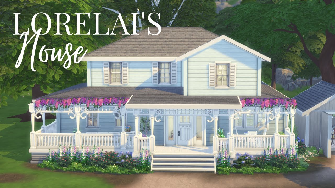Gilmore Girls House Sims 4 Speed Build Lorelai's House Rory's House ...