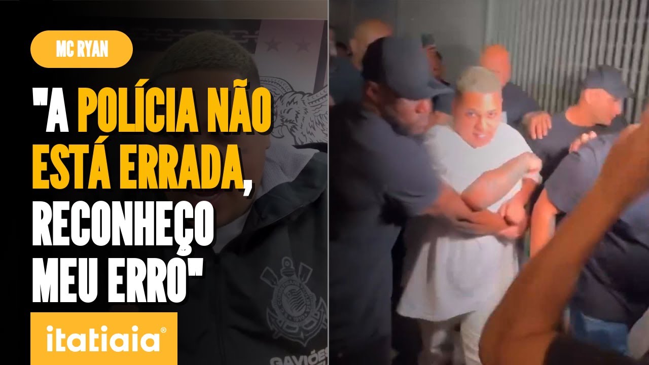 MC RYAN É ABORDADO E LEVADO PARA POLÍCIA FEDERAL APÓS ALTERAÇÃO EM ...