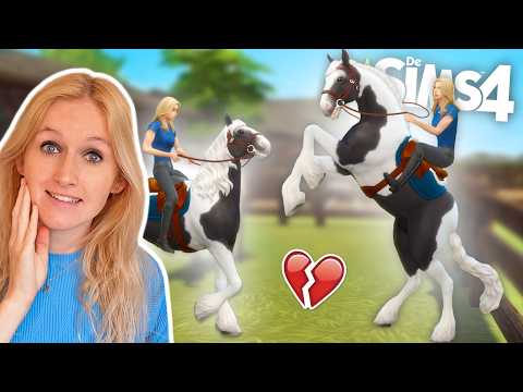 I SAVED A HORSE! 🥺 Our FIRST RIDE together! ❤️ *Sims 4*