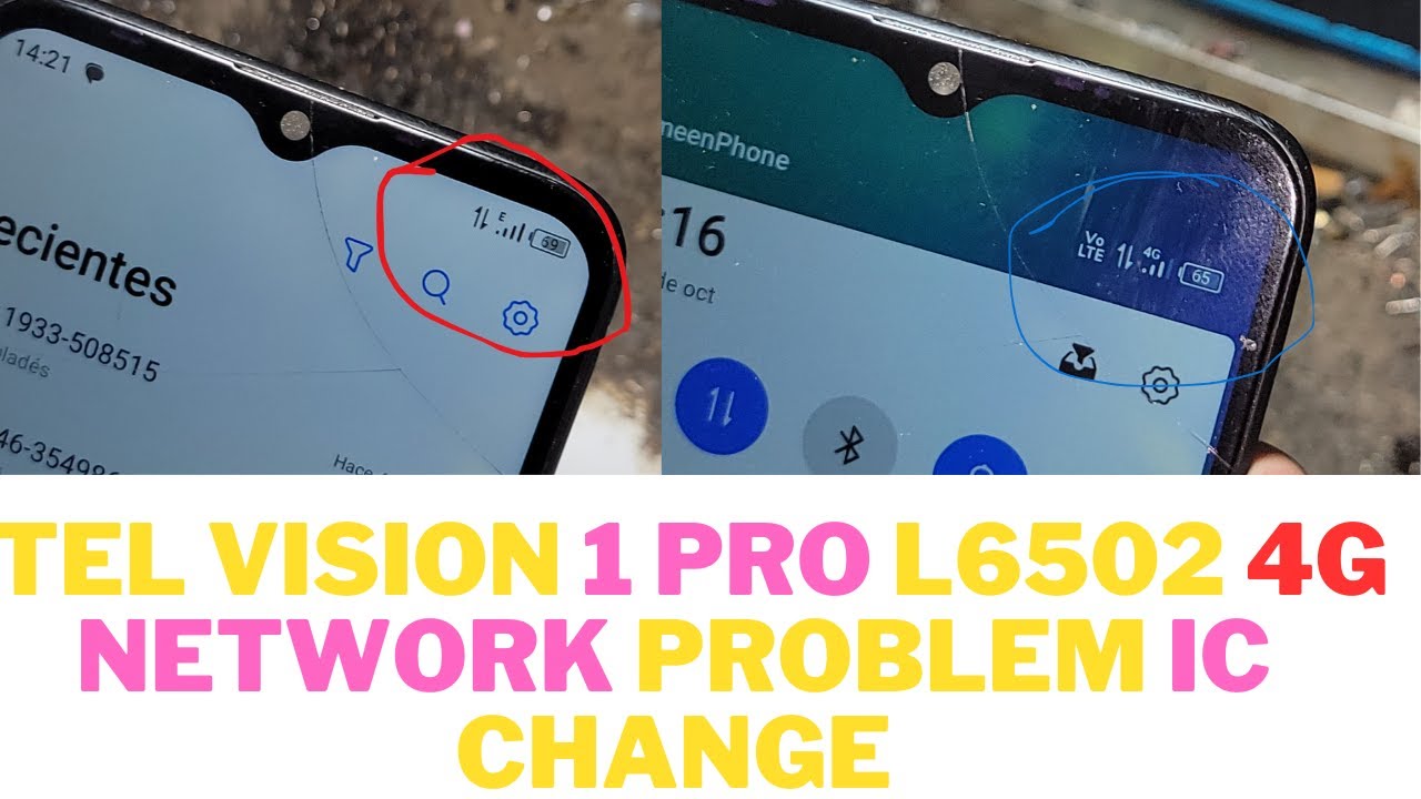 Itel vision 1 pro l6502 4g network problem ic change - YouTube