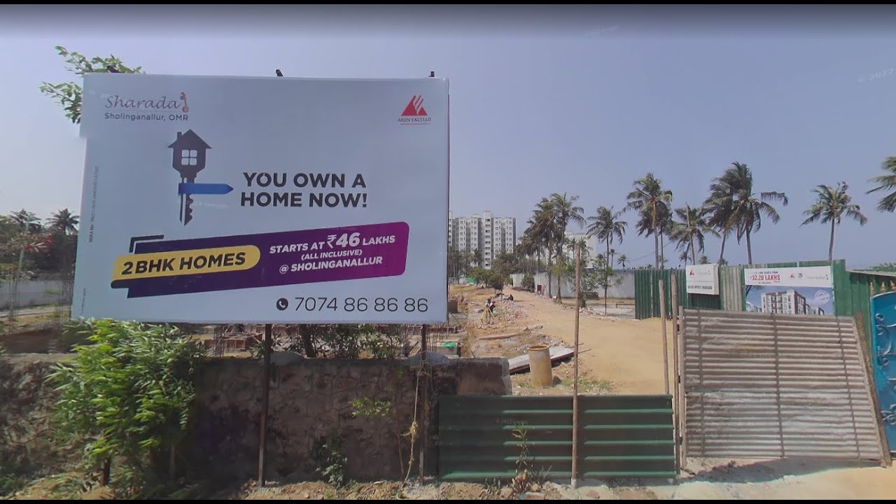 Sholinganallur Arunexcello Sharada Mgp Layout Omr Tnhb Road New Project Review