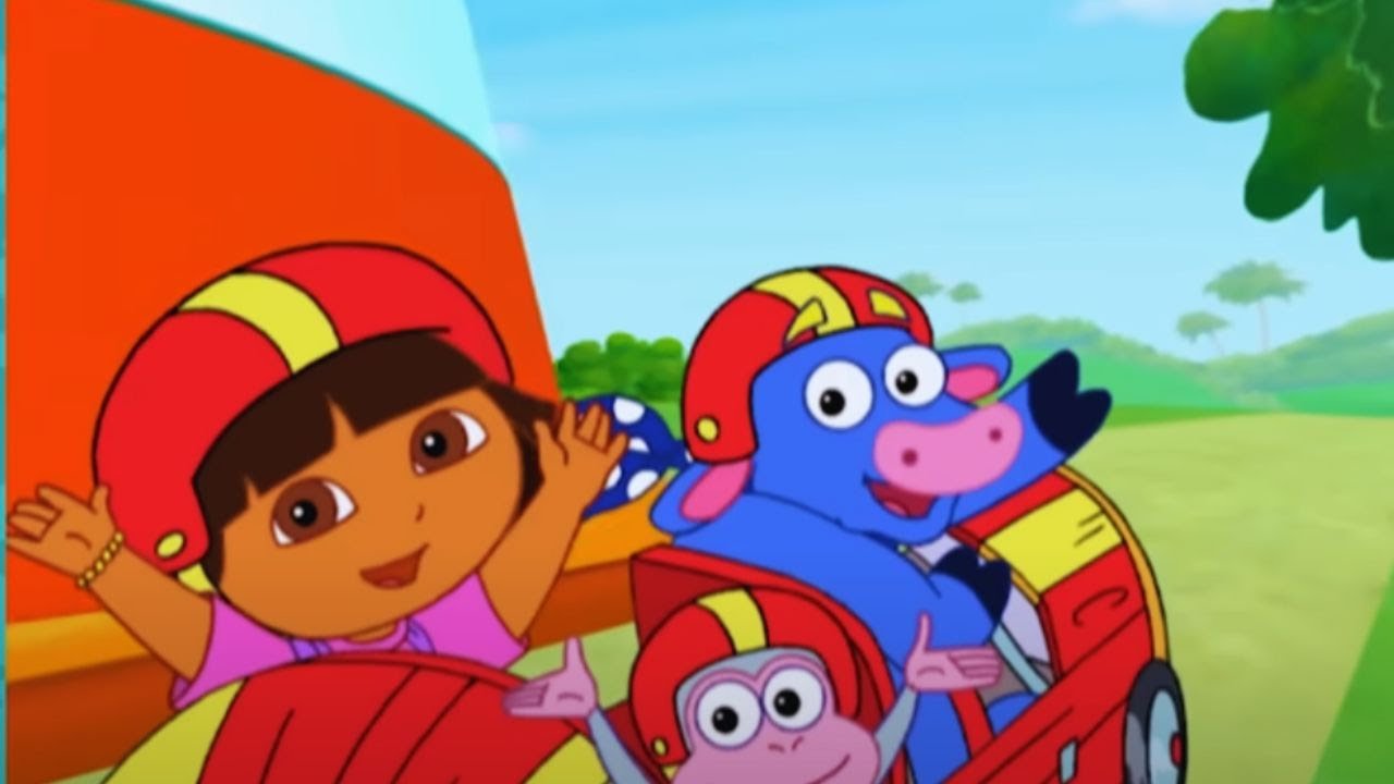 Dora Is A Race Car Driver! | Benny's Big Race| Dora the Explorer - YouTube