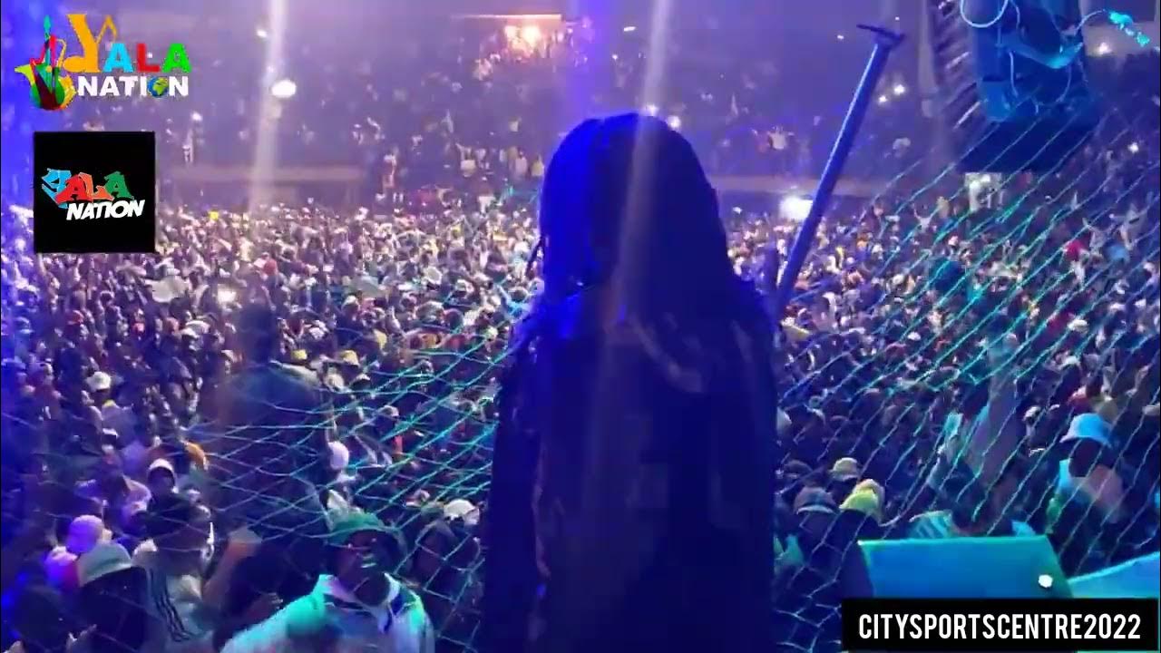 Seh Calaz Performing Live at City Sports Centre Zimdancehall CupClash 2022 - YouTube