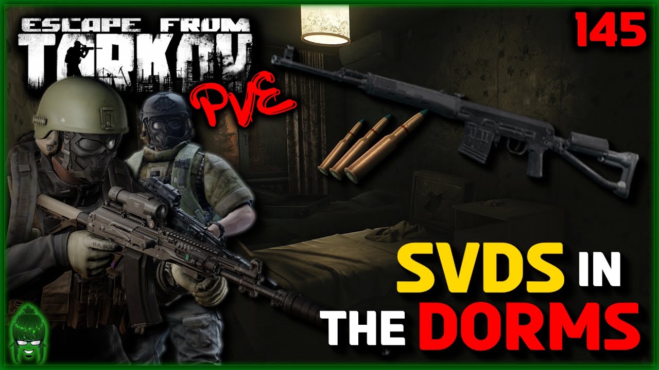 I Need To USE The SVDS For This Last TASK! (EFT PVE Adventures #145) - YouTube