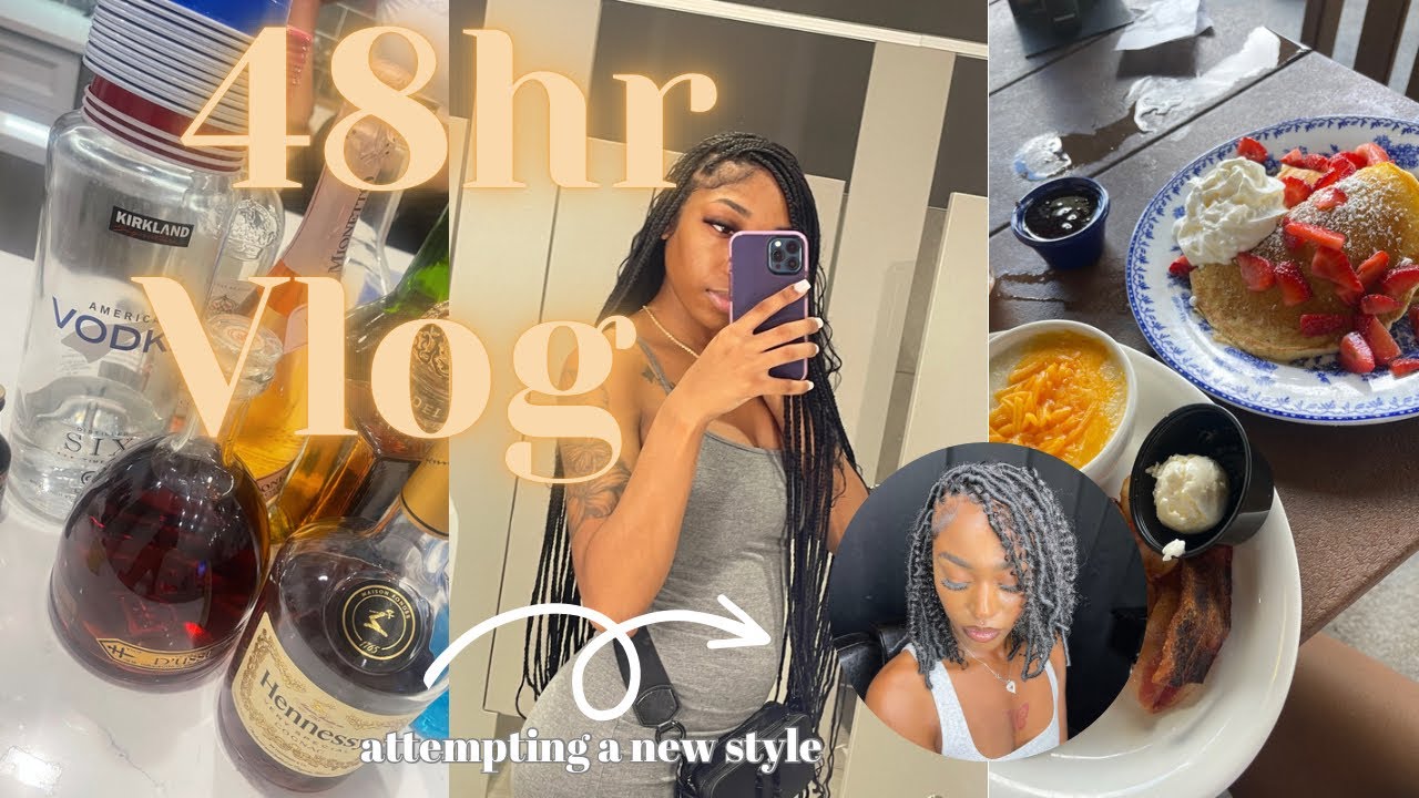 Vlog| 48 hours in my life , spending time alone + attempting a new ...