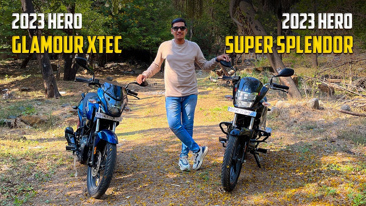 2023 Hero Glamour Xtec VS Super Splendor Xtec 😱| Detailed Comparison ...