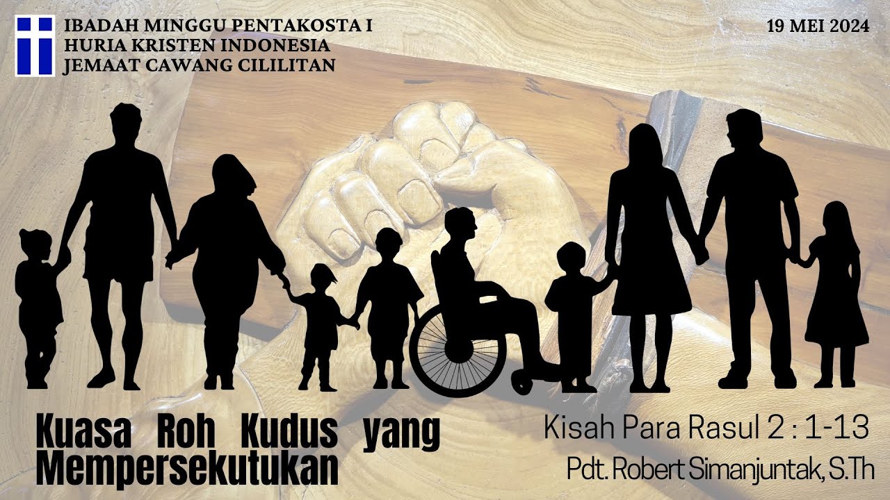 IBADAH MINGGU PENTAKOSTA I | HKI CAWANG CILILITAN | Pdt. Robert ...