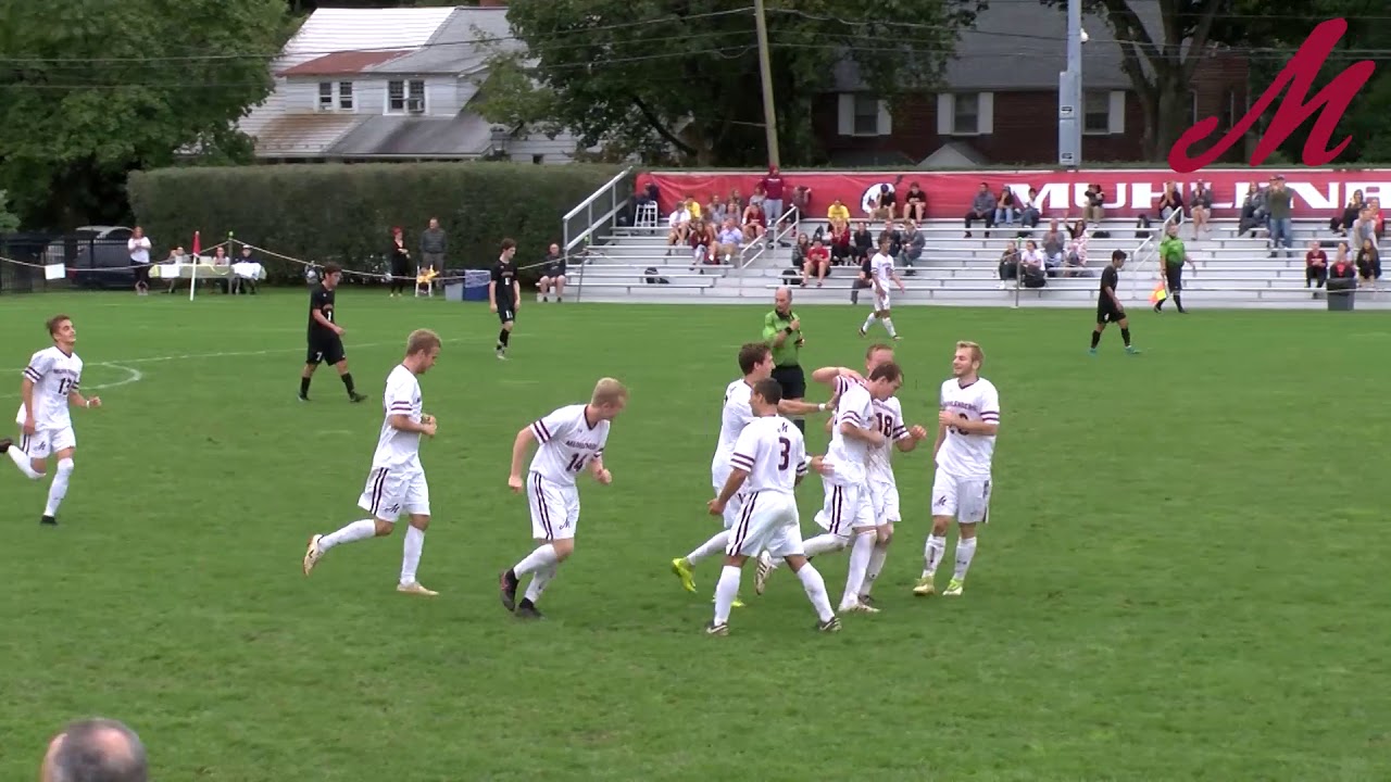 Men's Soccer: Muhlenberg 3, Ursinus 0 - YouTube