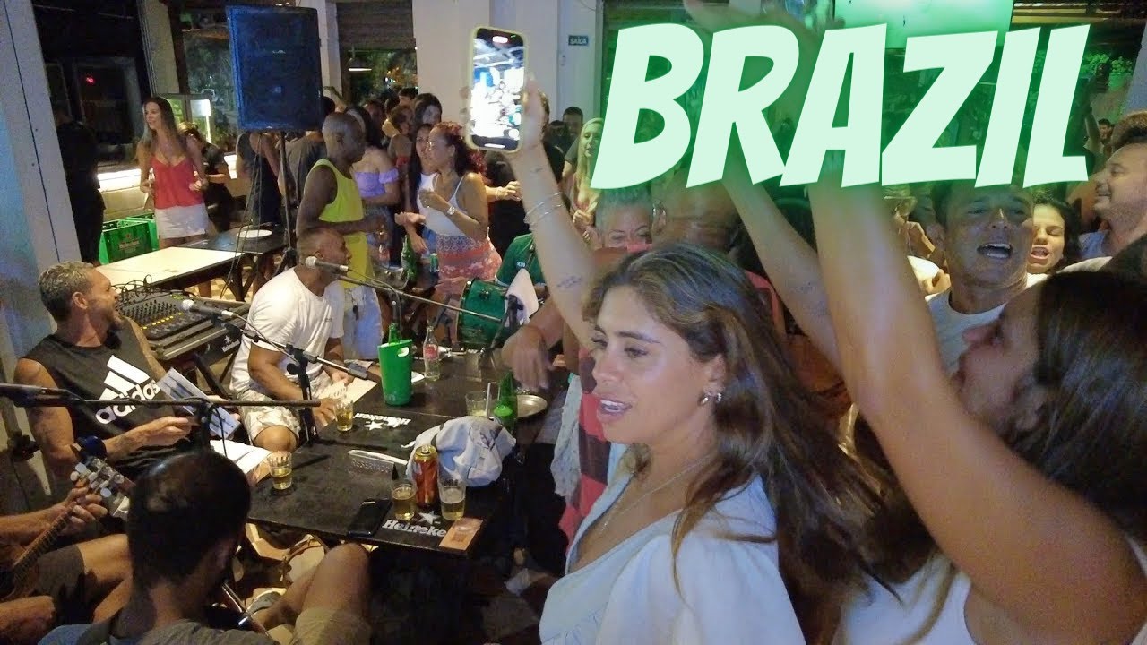 A Little Taste of Nightlife in Rio de Janeiro Brazil - YouTube