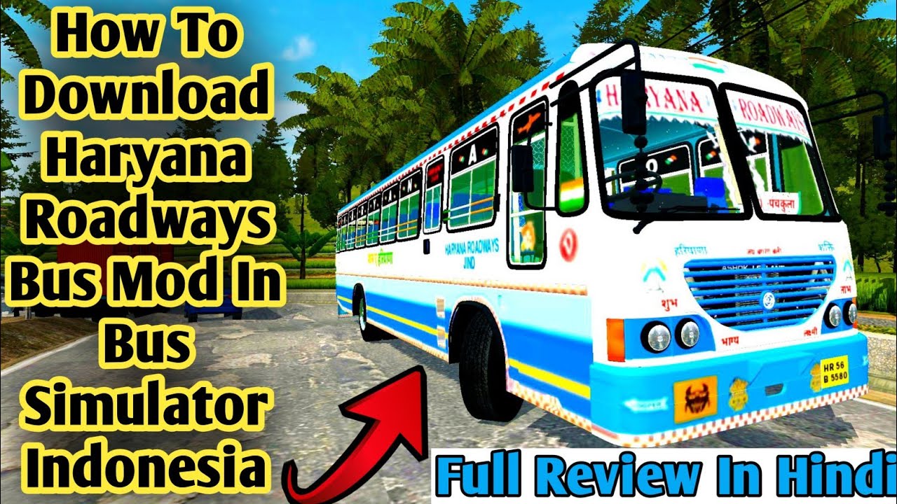 🔴 How To Download/Add Haryana Roadways Bus Mod In Bus Simulator ...