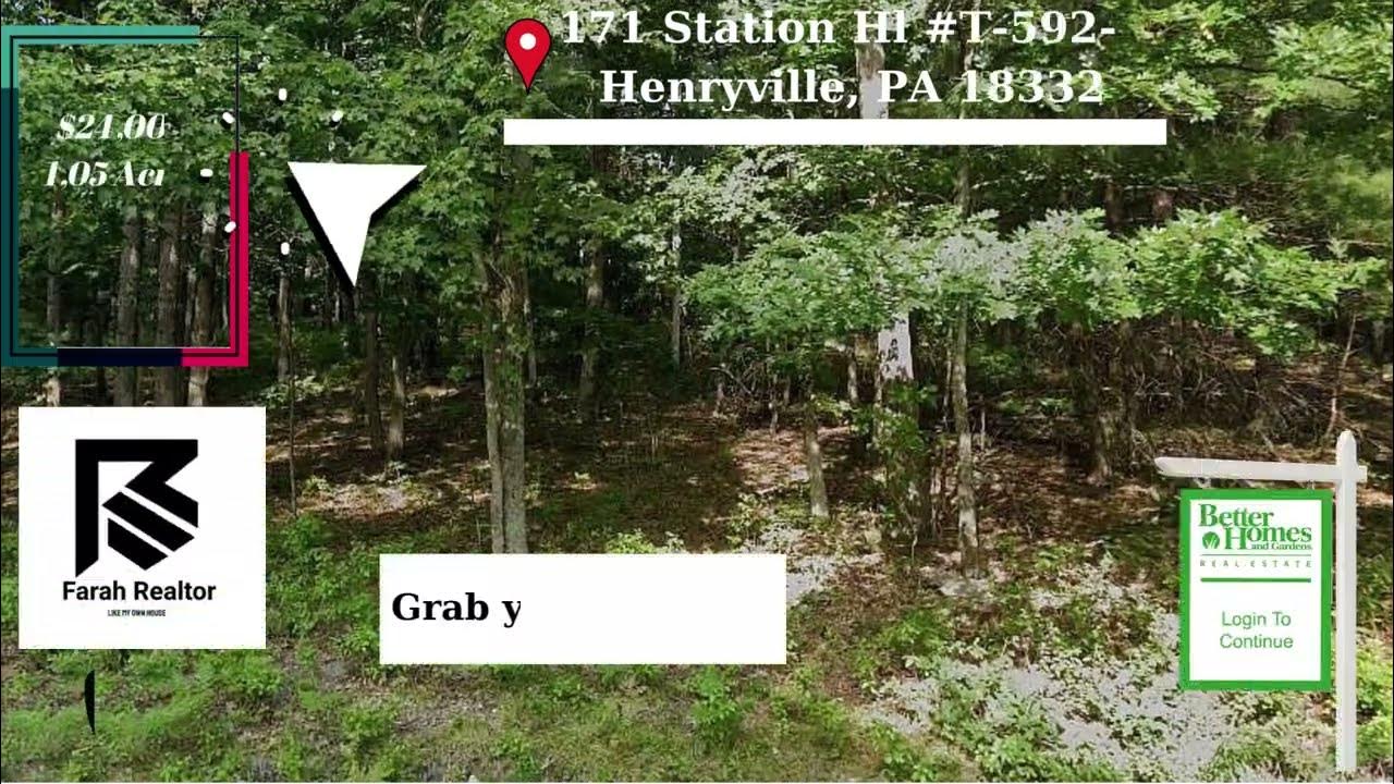 1.05acre **22K** 171 Station Road, Henryville PA, 18332 - YouTube