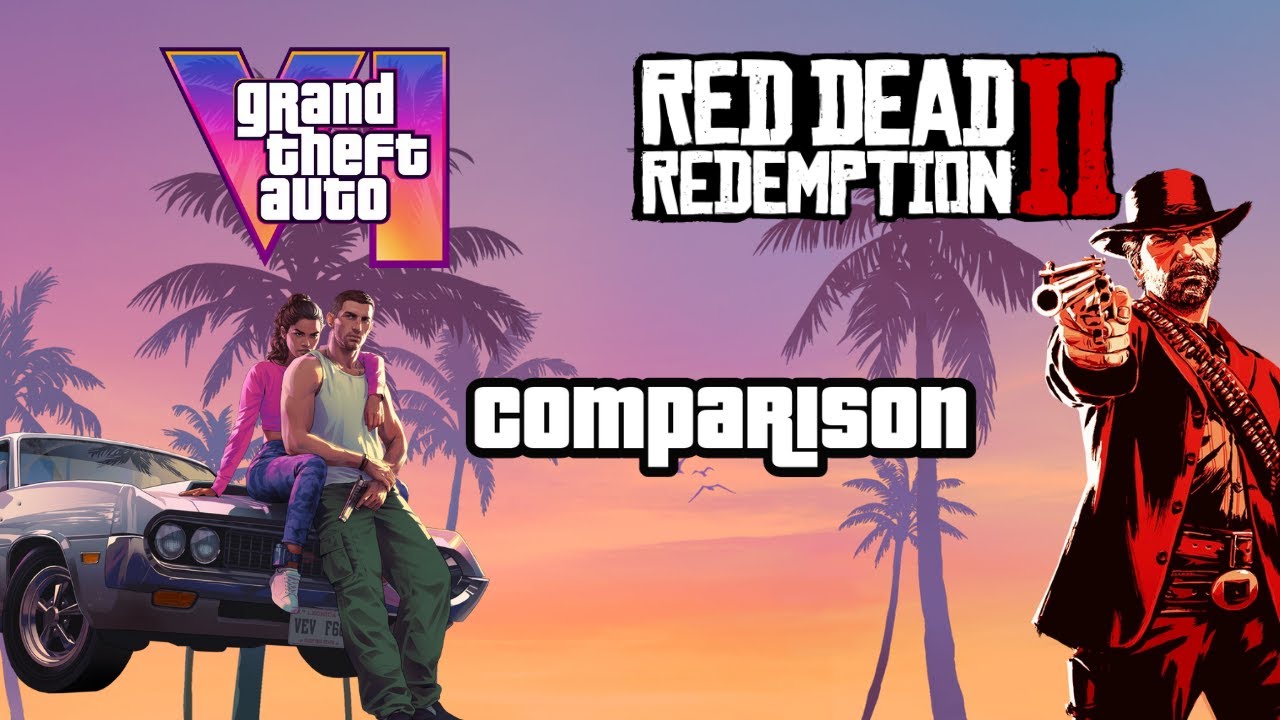 GTA 6 vs Red Dead Redemption 2 | First Trailers - YouTube