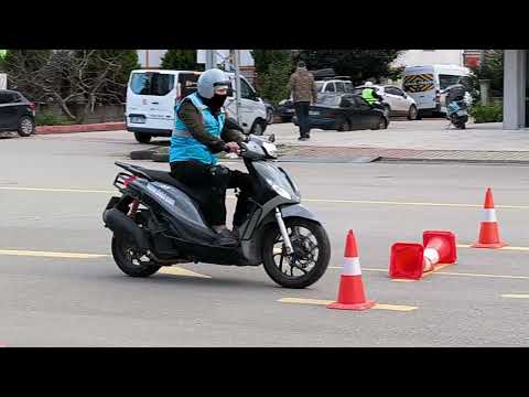 🏍 OTOMATİK A2 Motosiklet Ehliyet Sınavı #Samsun (25 Ocak 2025)