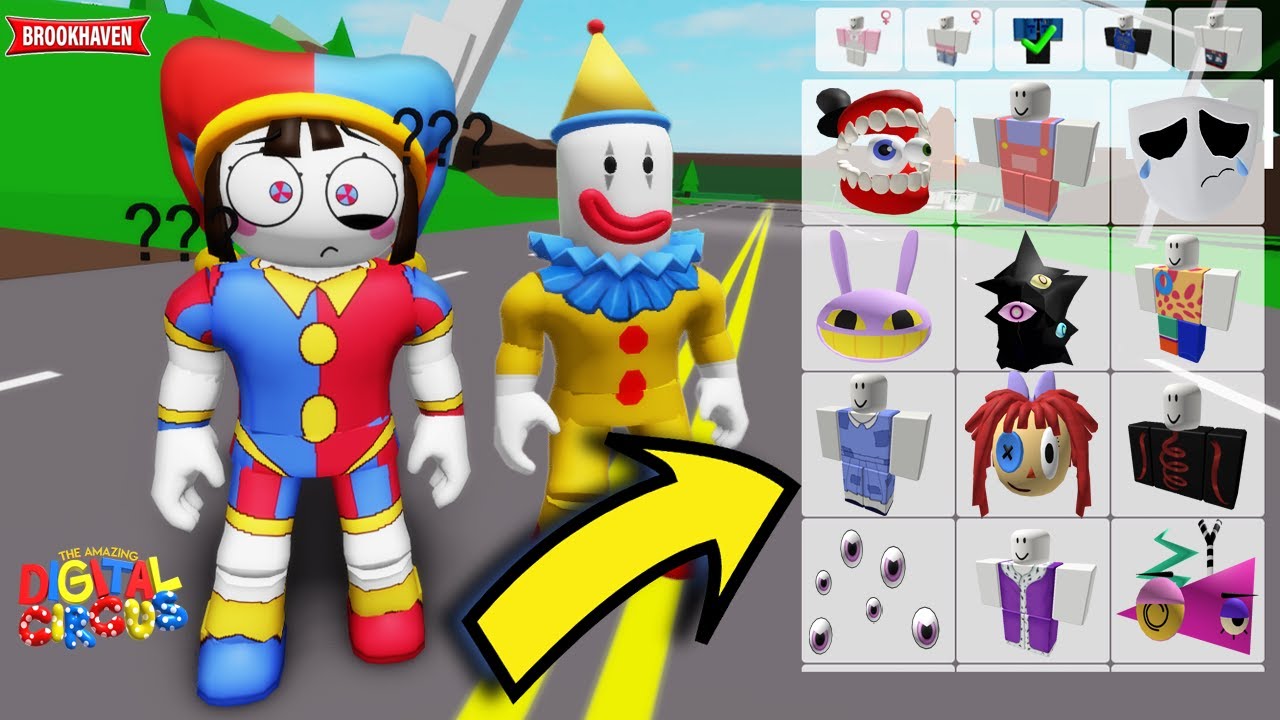 HOW TO TURN INTO The Amazing Digital Circus: Pilot by @GLITCH in Roblox ...