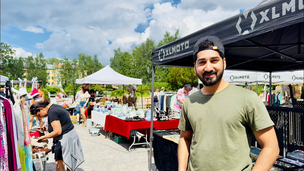 Cheap market in Norway | People buy used stuff here - YouTube