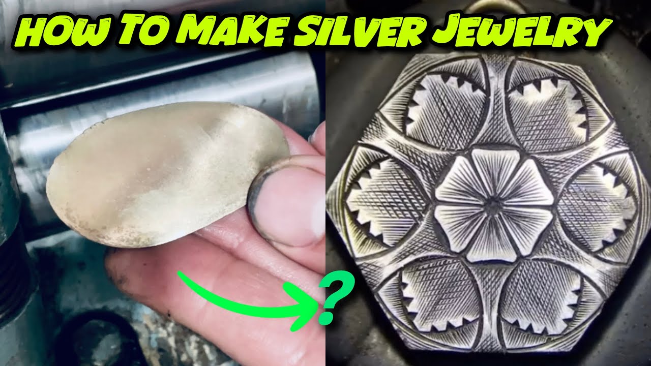 making silver jewelry and how to make this beautiful silver photo frame ...