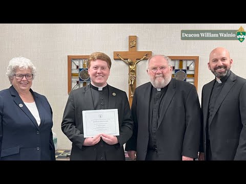 Guided by Faith: Diocese of Youngstown Deacon William Wainio - YouTube