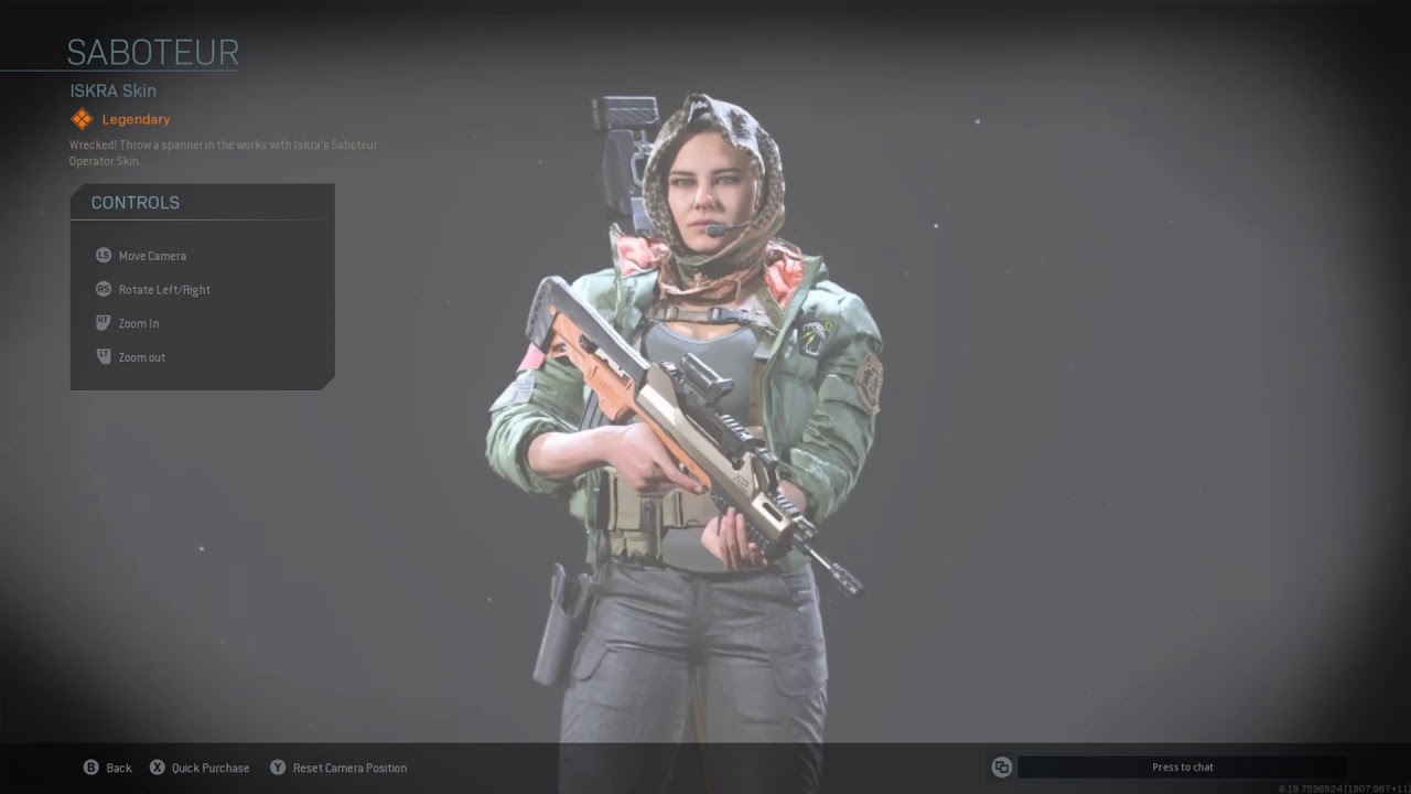 Iskra Operator - Warzone - YouTube