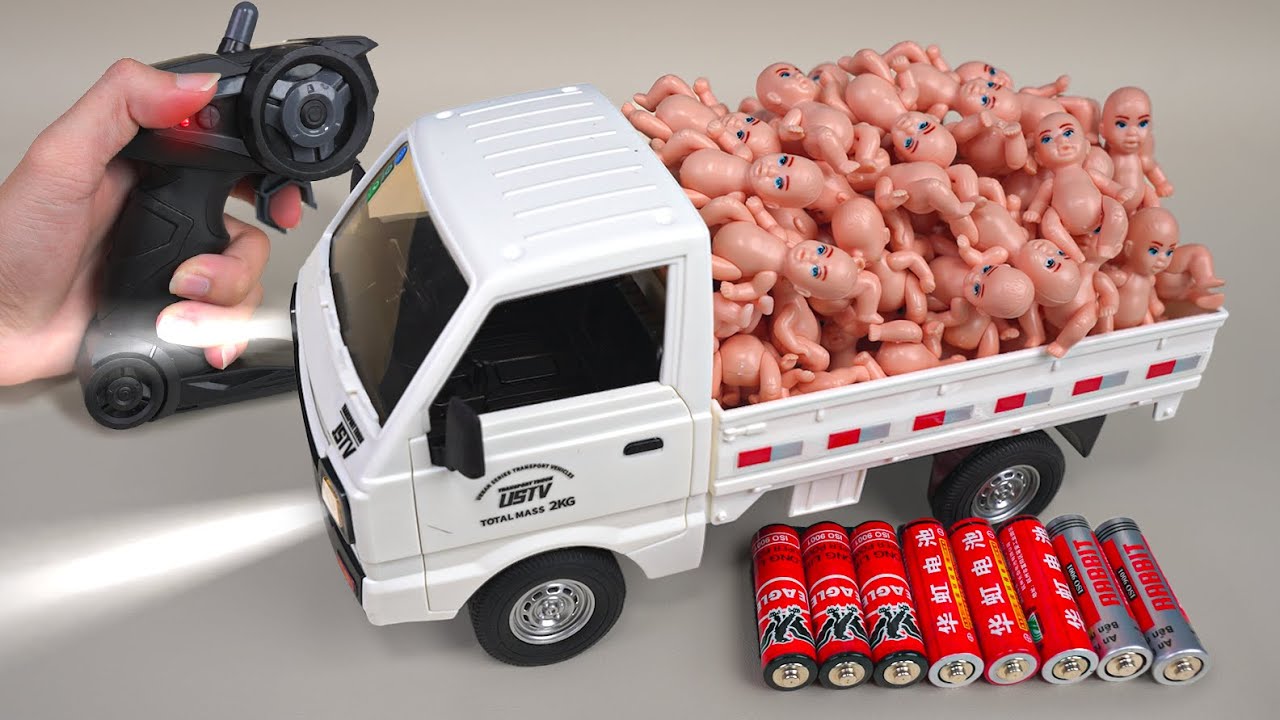 Unboxing 1:20 Rc Super Truck Van, Rc Gear Dinosaur, SUV Police Car ...