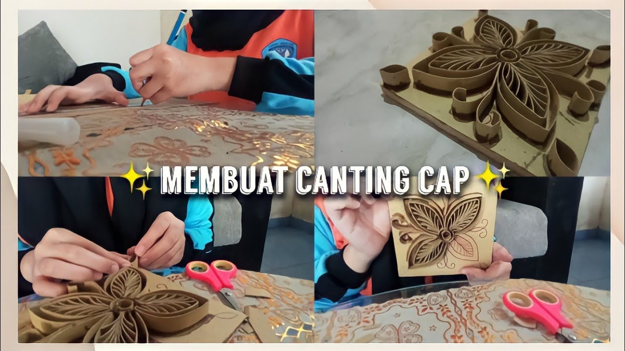 cara membuat canting cap || make a canting cap at home🏡 - YouTube