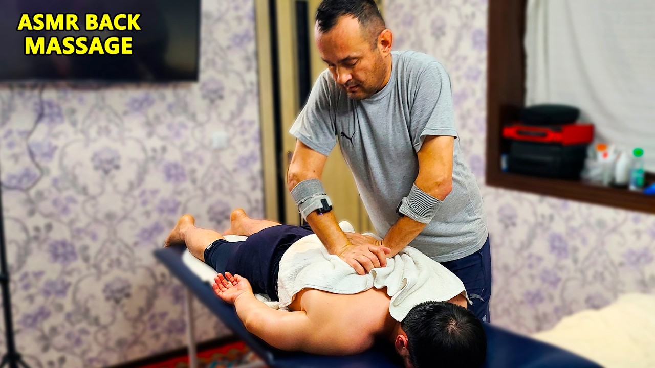 ASMR Intense Back Massage On ASMR Table - YouTube