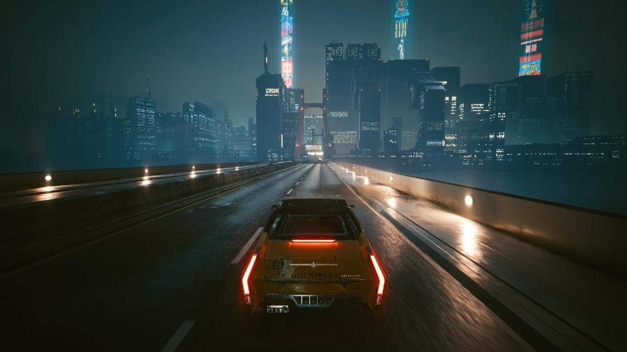 Cyberpunk 2077 COMBAT CAB driving - YouTube