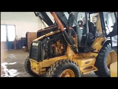 CATERPILLAR 428C - YouTube