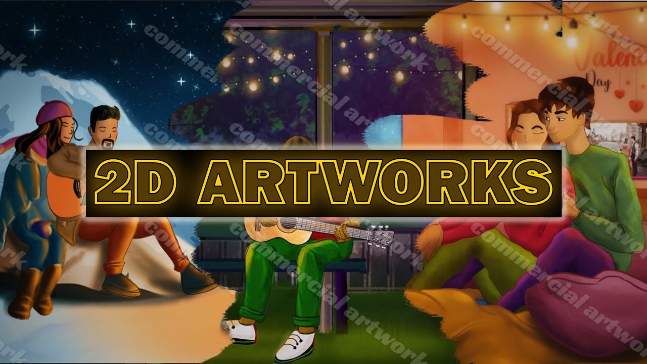 2D illustration/Animation Works - YouTube