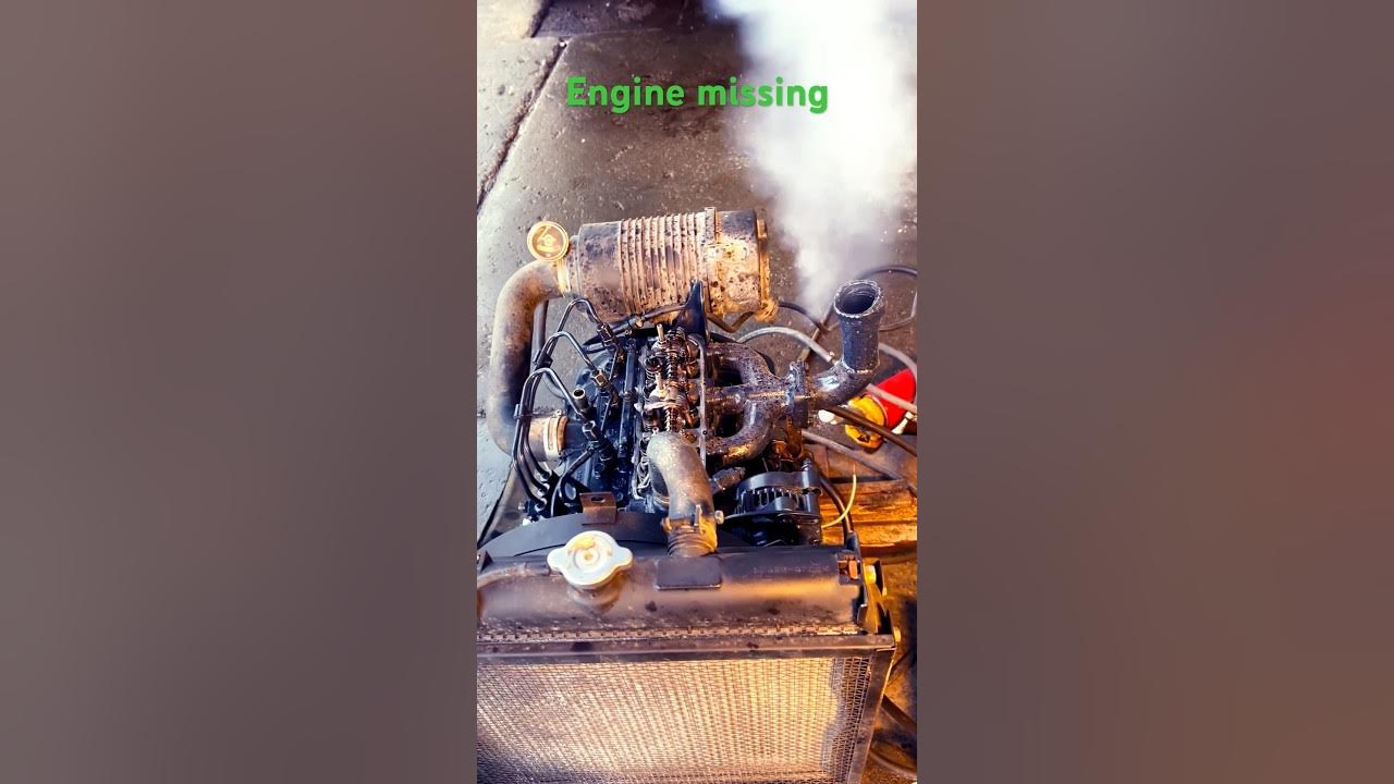 engine missing problem #kubotaengine #mechanic #shorts - YouTube