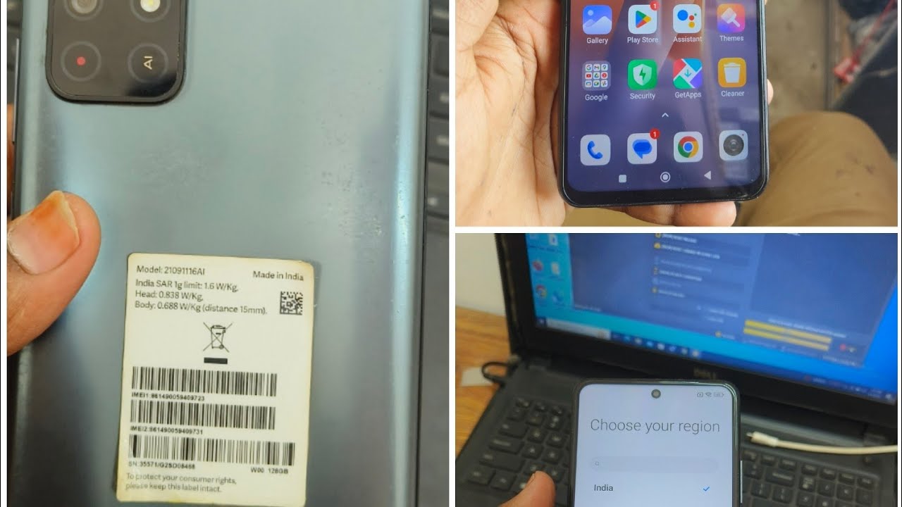 redmi note 11t 5g frp bypass one click with unlock tool - YouTube