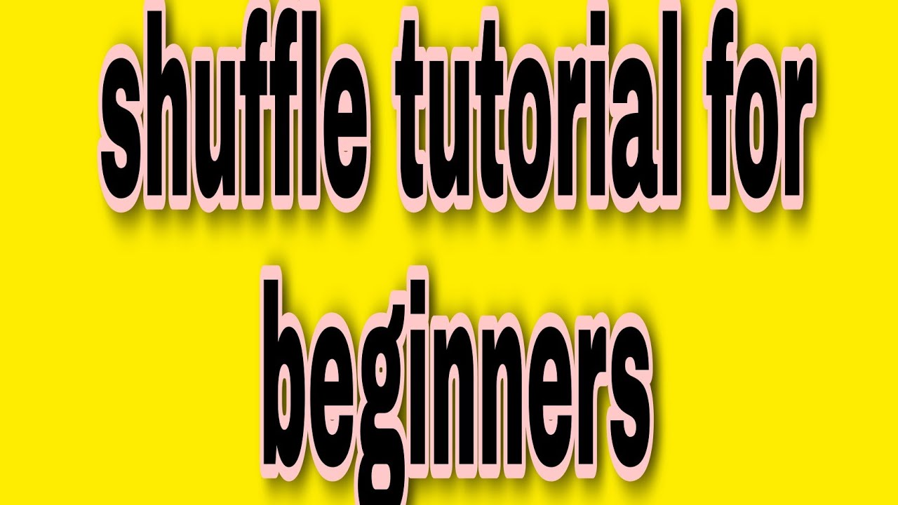 Shuffle Dance Tutorial Dancedancevideoshuffleshuffletutorial 8871