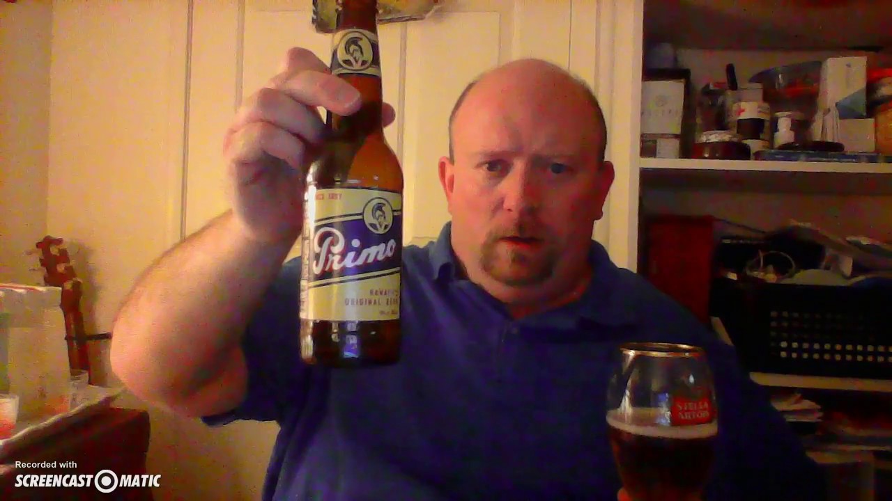 Primo Hawaii Original Beer 12 oz bottle - YouTube