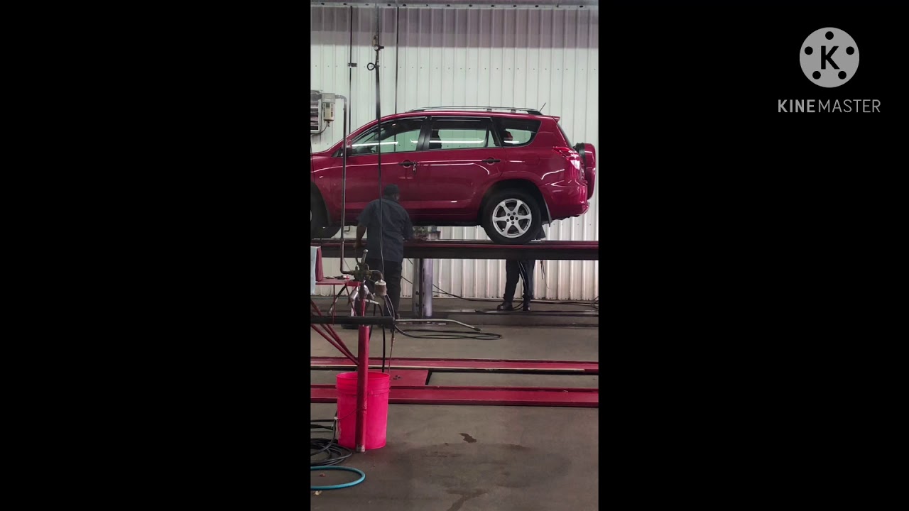 Rustproofing my RAV4 - YouTube